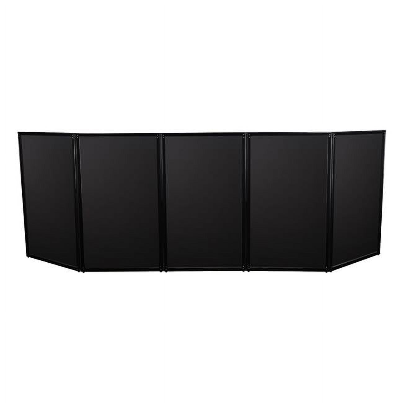 5 Detachable Panels Event Booth Facade - Black - Walmart.com