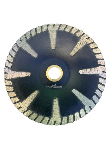 5" Diamond Convex Curved Concave Cutting Blade Stone Concrete Masonry ...