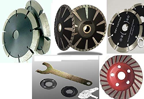 5" Diamond Wall Chaser Crack Chaser Tuck Point Blade Segmented Straight ...