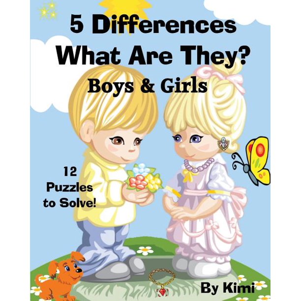 5 Differences - What Are They? - Boys & Girls : Kids Series (Paperback ...