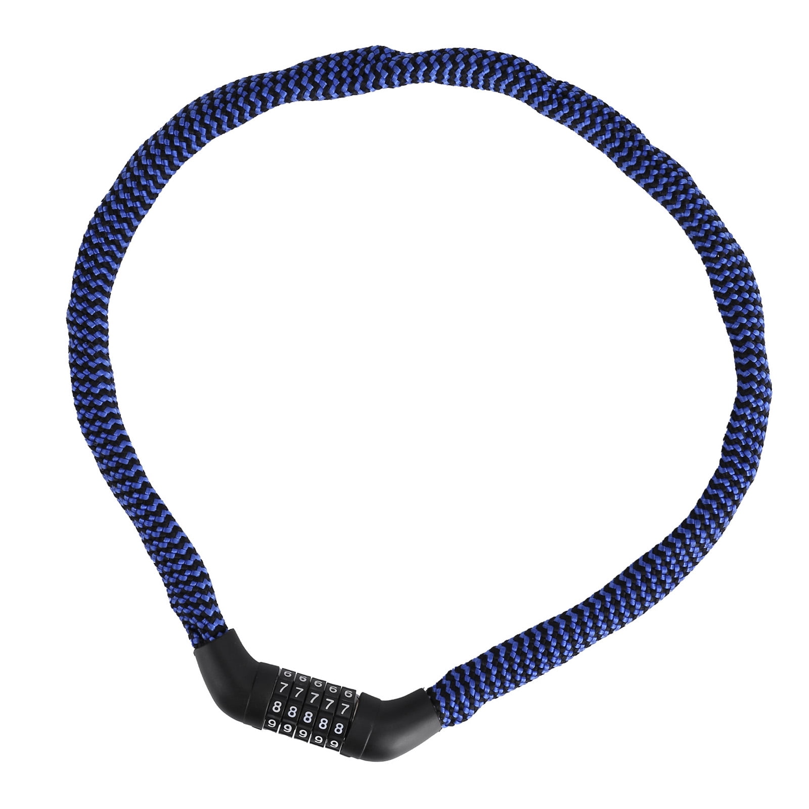 5 Digit Combination AntiTheft Bicycles Lock Portable Bike Chain Lock ...