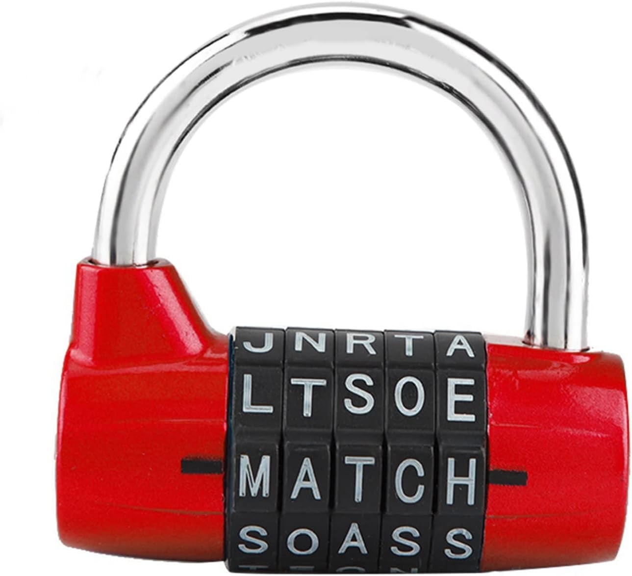 5 Digit Combination Lock, Padlock 5 Letter Word Lock, Outdoor ...