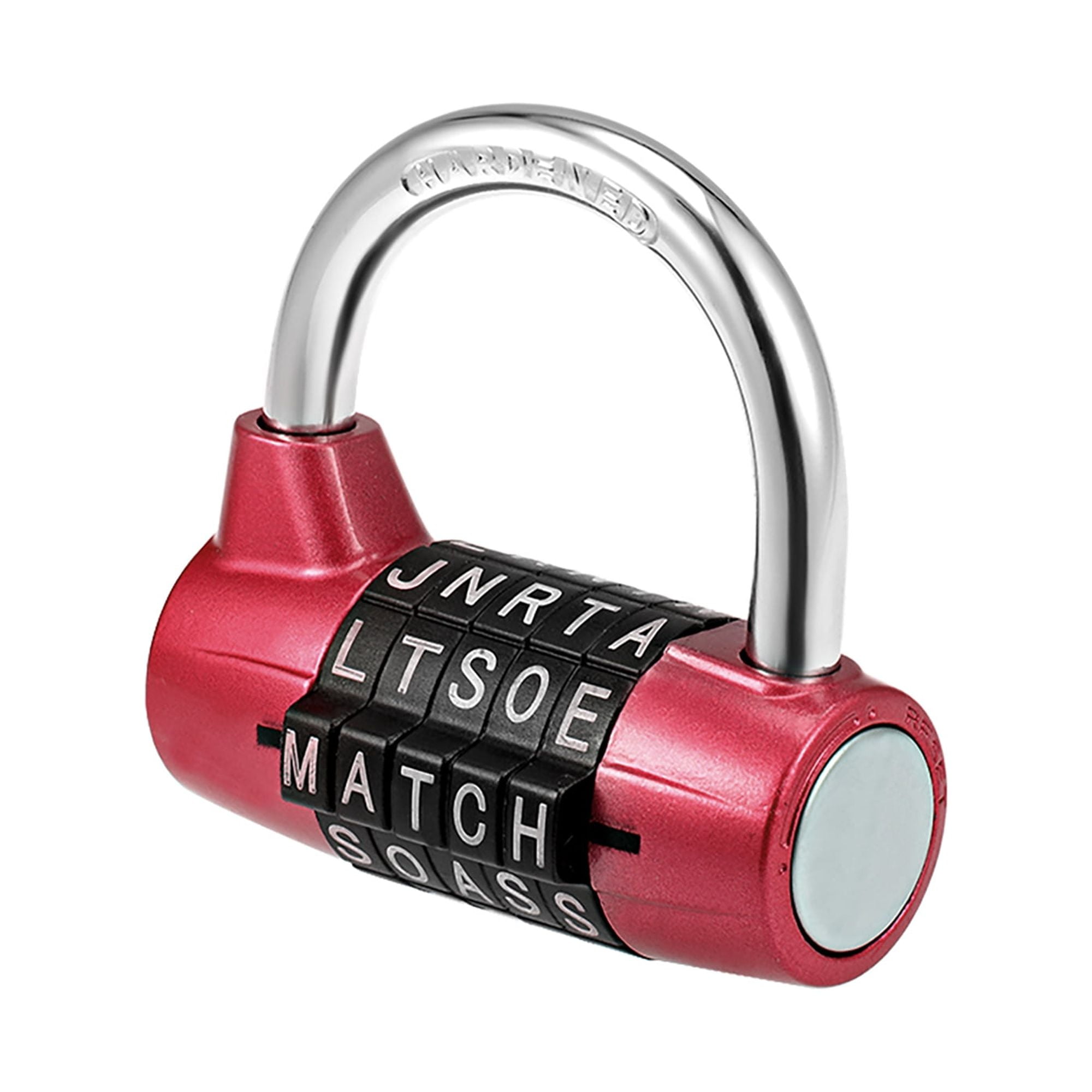 5-Digit Combination Padlock, 2-1/2-inch Resettable Alphabet Code Lock ...