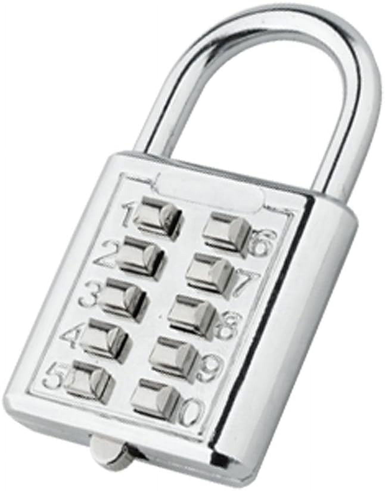 5-Digit Luggage Padlocks & Hasps Metal Combination Padlock Combination ...