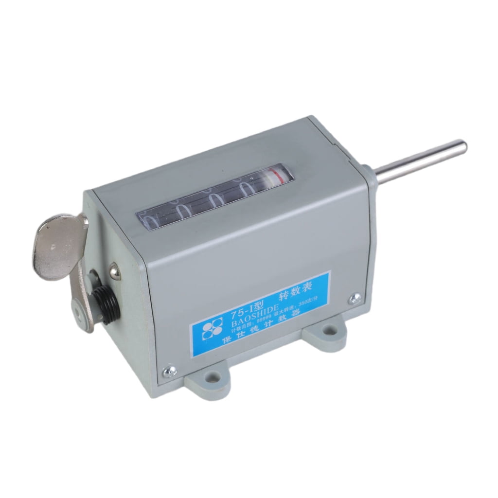 5 Digits Display Pull/Rotary Counter Mechanical Resettable Pull Counter ...