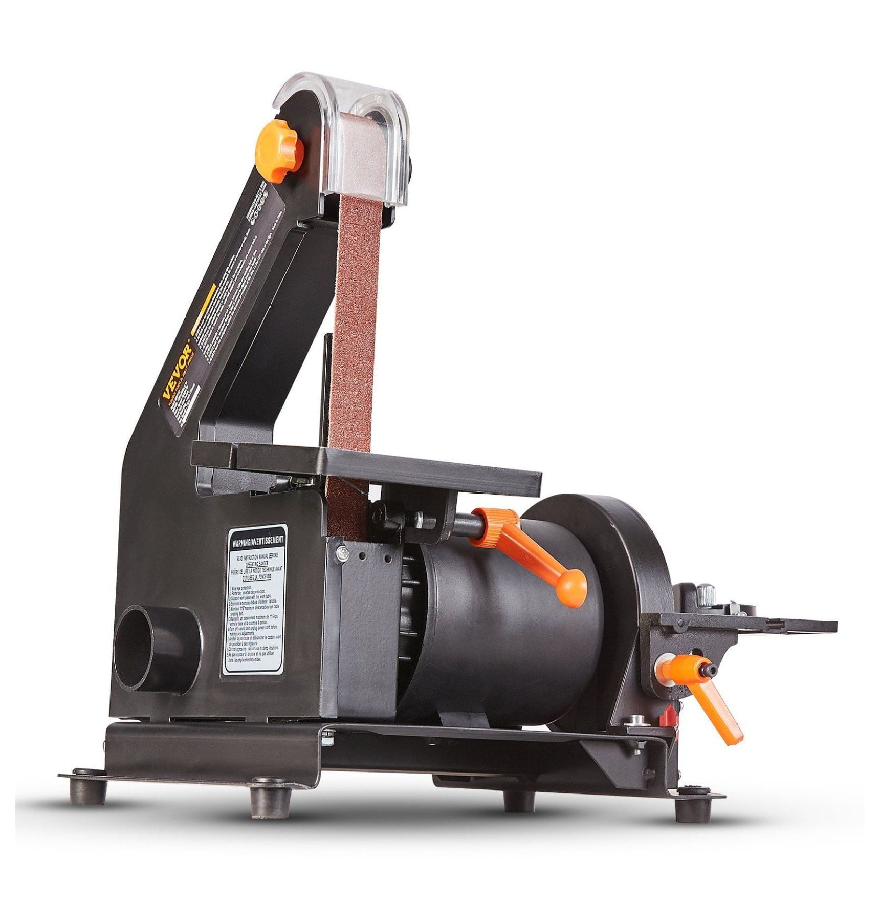 5" Disc Sander and 1" x 30" Belt Sander Combo with 2.5A Induction Motor ...