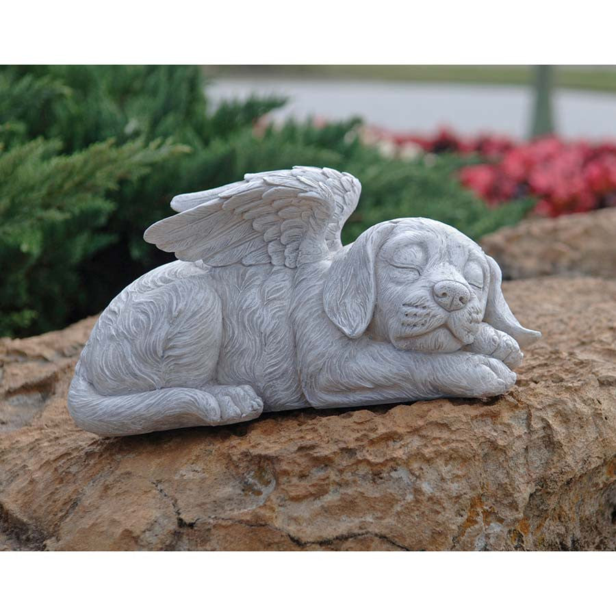 5" Dog Memorial Angel Pet Statue Sculpture Figurine - Walmart.com