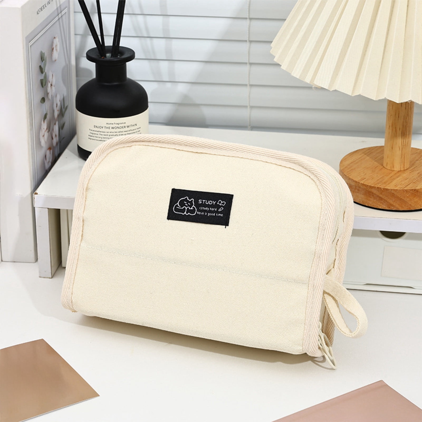 Under 5 Dollars! YZEGDCH Pencil Pouch, Large Storage Organizer Pouch ...