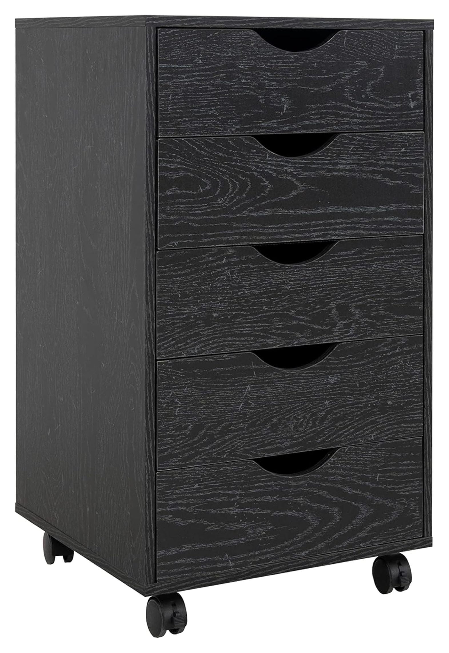 5 Drawer Office Storage File Cabinet Under Desk Cabinets for ...