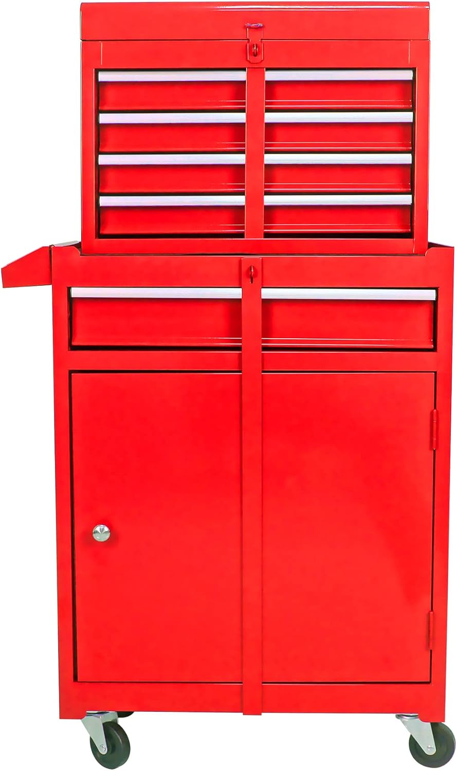 5 Drawer Rolling Tool Chest,Tool Storage Cabinet & Tool Box Cart with ...