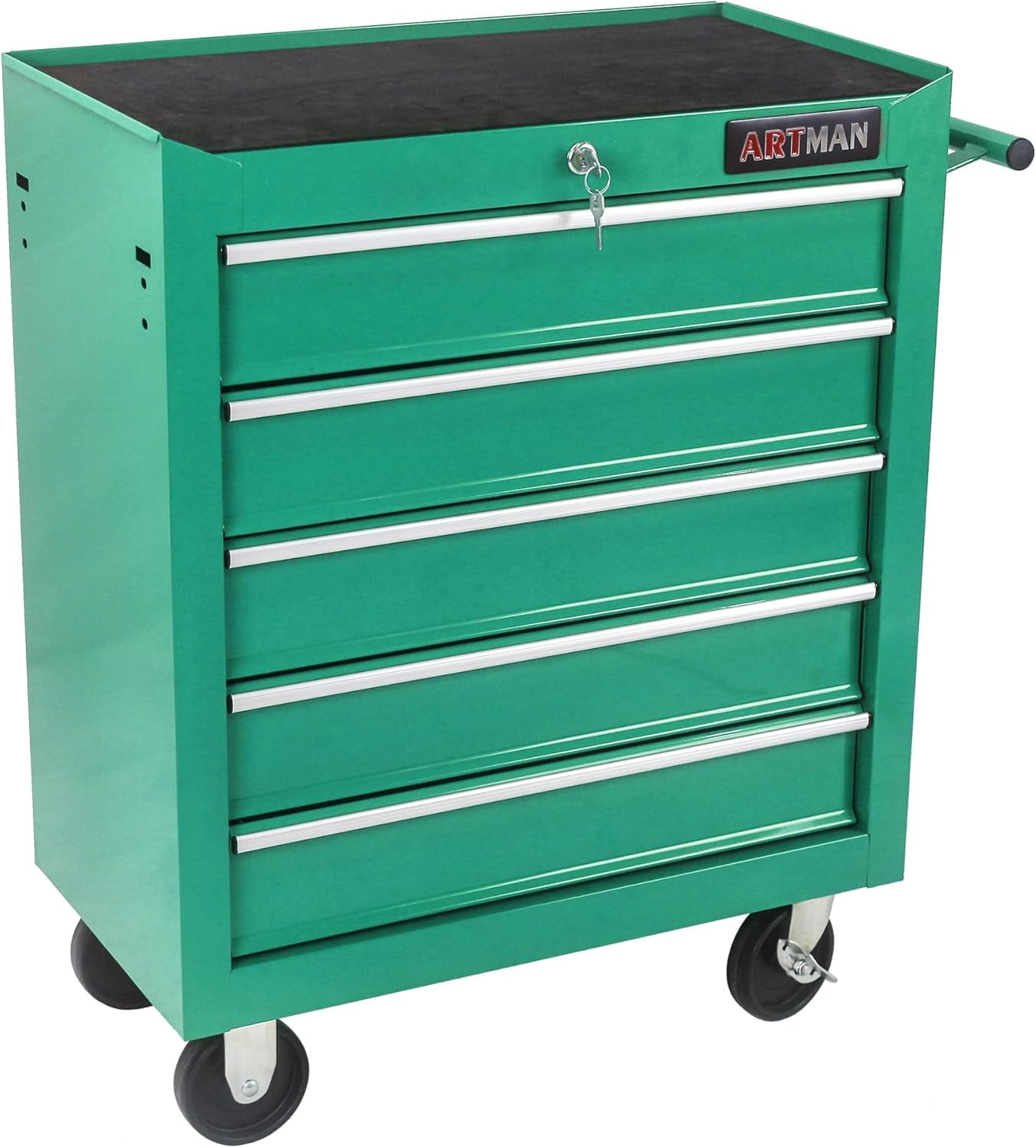 5 Drawer Rolling Tool Chest,Tool Storage Cabinet & Tool Box Cart with ...