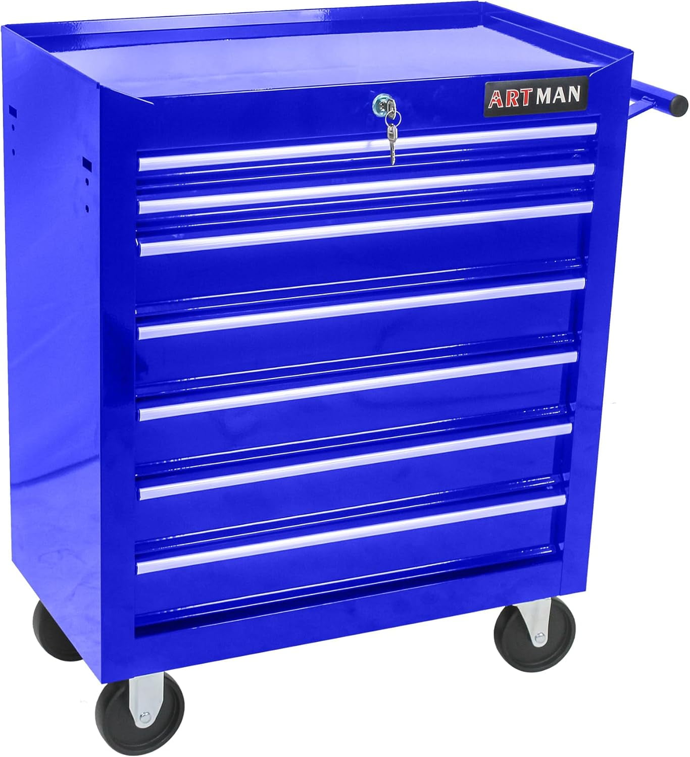 5 Drawer Rolling Tool Chest,Tool Storage Cabinet & Tool Box Cart with ...
