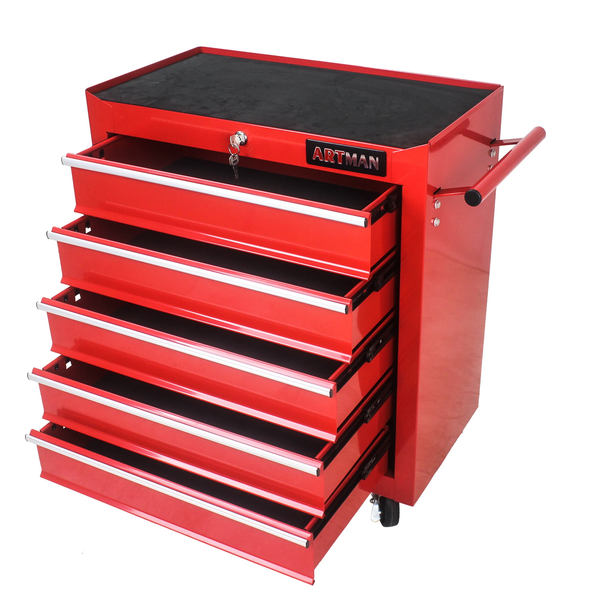 5-Drawer Rolling Tool Chest on Wheels, 24-inch Tool Storage Cabinet ...