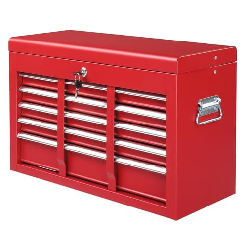 5-Drawer Rolling Tool Chest w/Drawers & Lock, Tool Storage Cabinet with ...