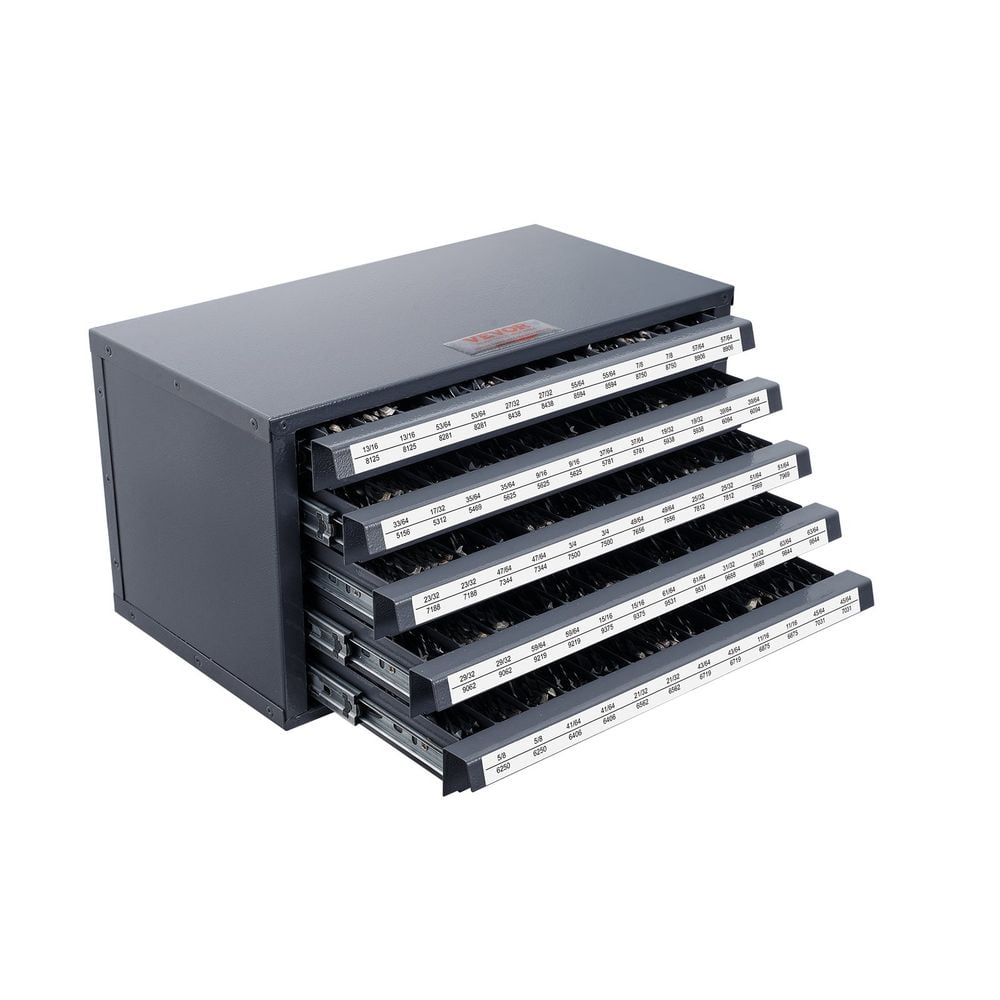 5-Drawer Steel Drill Dispenser Cabinet 33/64 "-63/64" Stackable ...