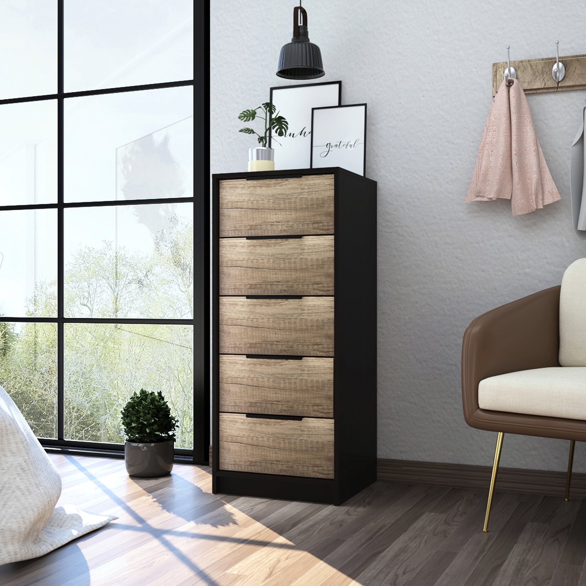 5 - Drawer Vertical Bedroom Organizer | Used to Store Accessories ...