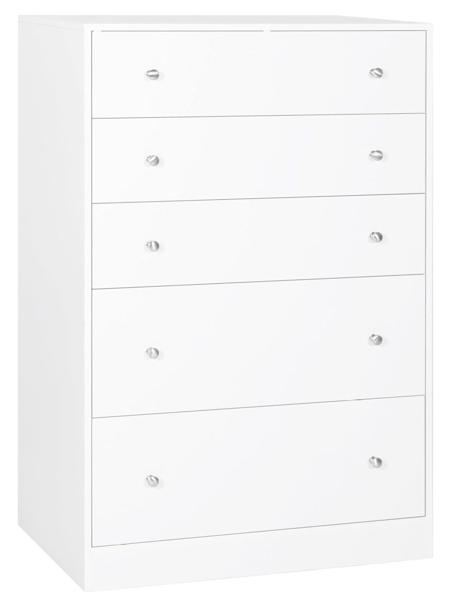 5 Drawers Dresser, Wood Storage Tower, Tall Chest Organizer Unit for ...