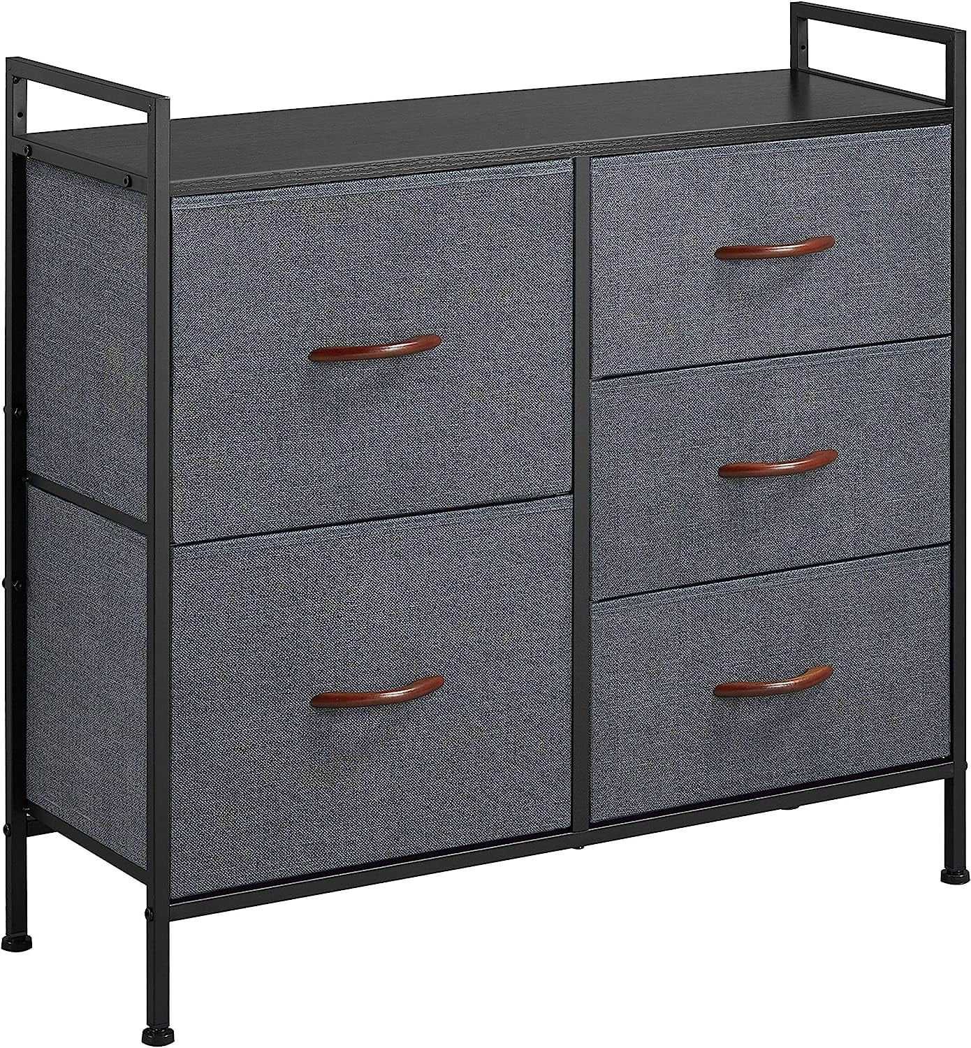 5 Drawers Fabric Organizer Fabric Storage Organizer Unit Tower For ...