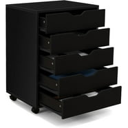 Simply Tidy's White Modular Mobile Chest- Rolling Cabinet with Drawers ...