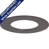 Volume Lighting V8650 7" Led Recessed Trim- Ic Rated - White - Walmart.com