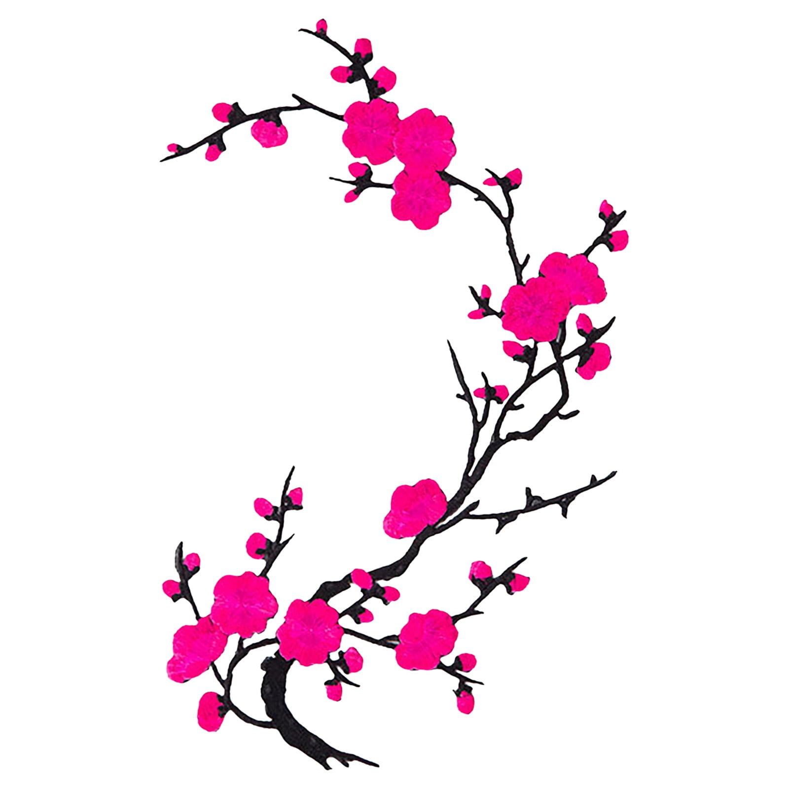 Under $5 Embroidery Fabric, "Cherry Embroidered Iron-On Patch,21-Color ...