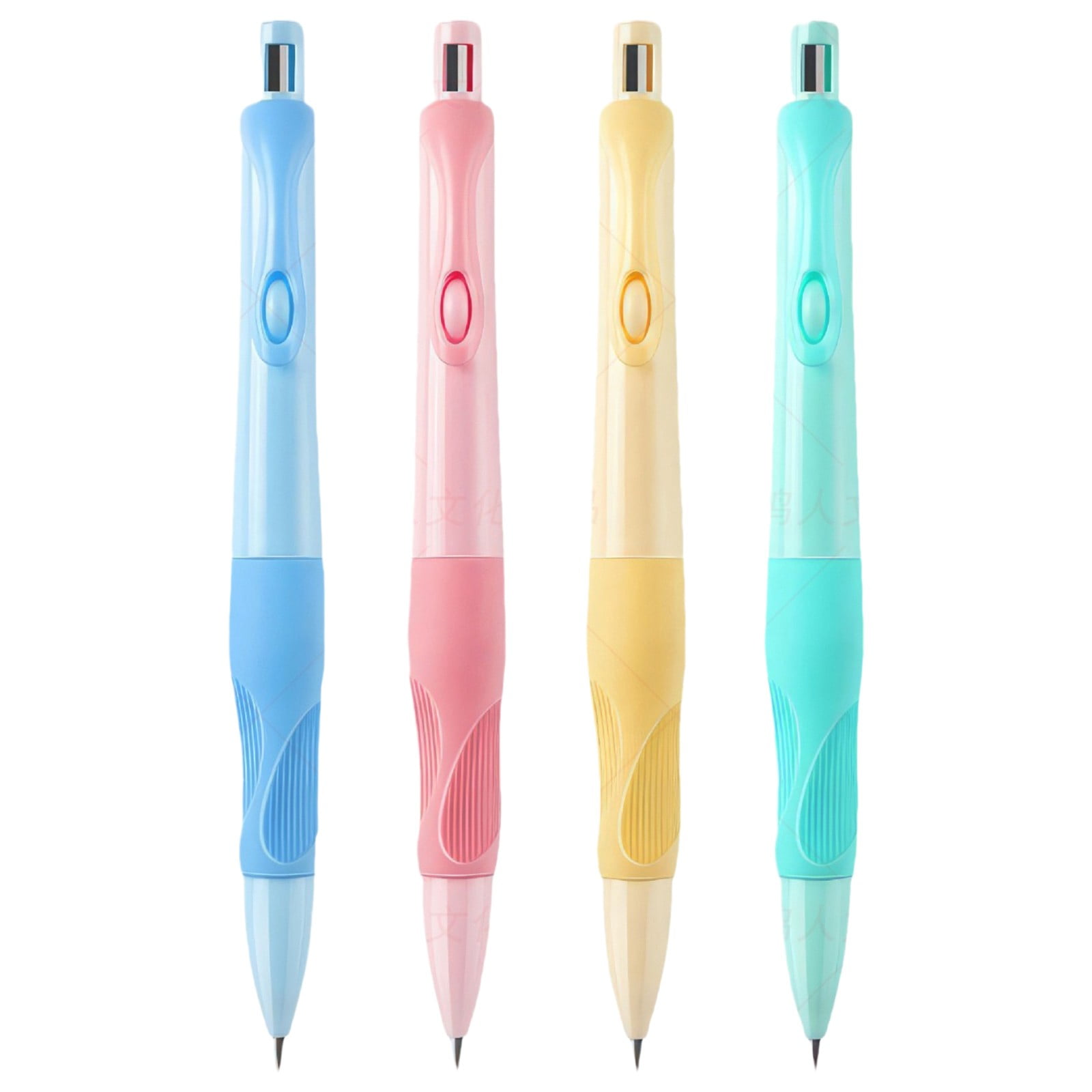Under $5 Ergonomic Pencil, 5-Pack 2.0Mm Mechanical Pencils with Grip ...