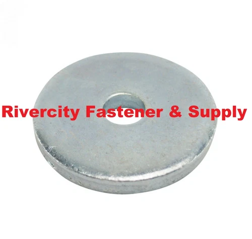 (5) Extra Thick Heavy Duty Fender Washers 3/16" X 1" Large Od #10X1 Or ...