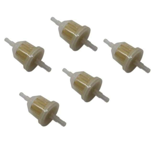 (5 FIVE) Small Engine GKI VW312 6mm-8mm 1/4 Plastic Inline Gas/Fuel ...
