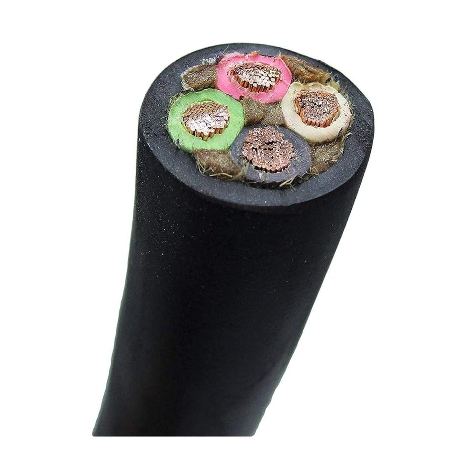 5' FT. 6/4 SOOW Wire Cord Cable, 6 Gauge 4 Conductor. Heavy Duty. MIL ...