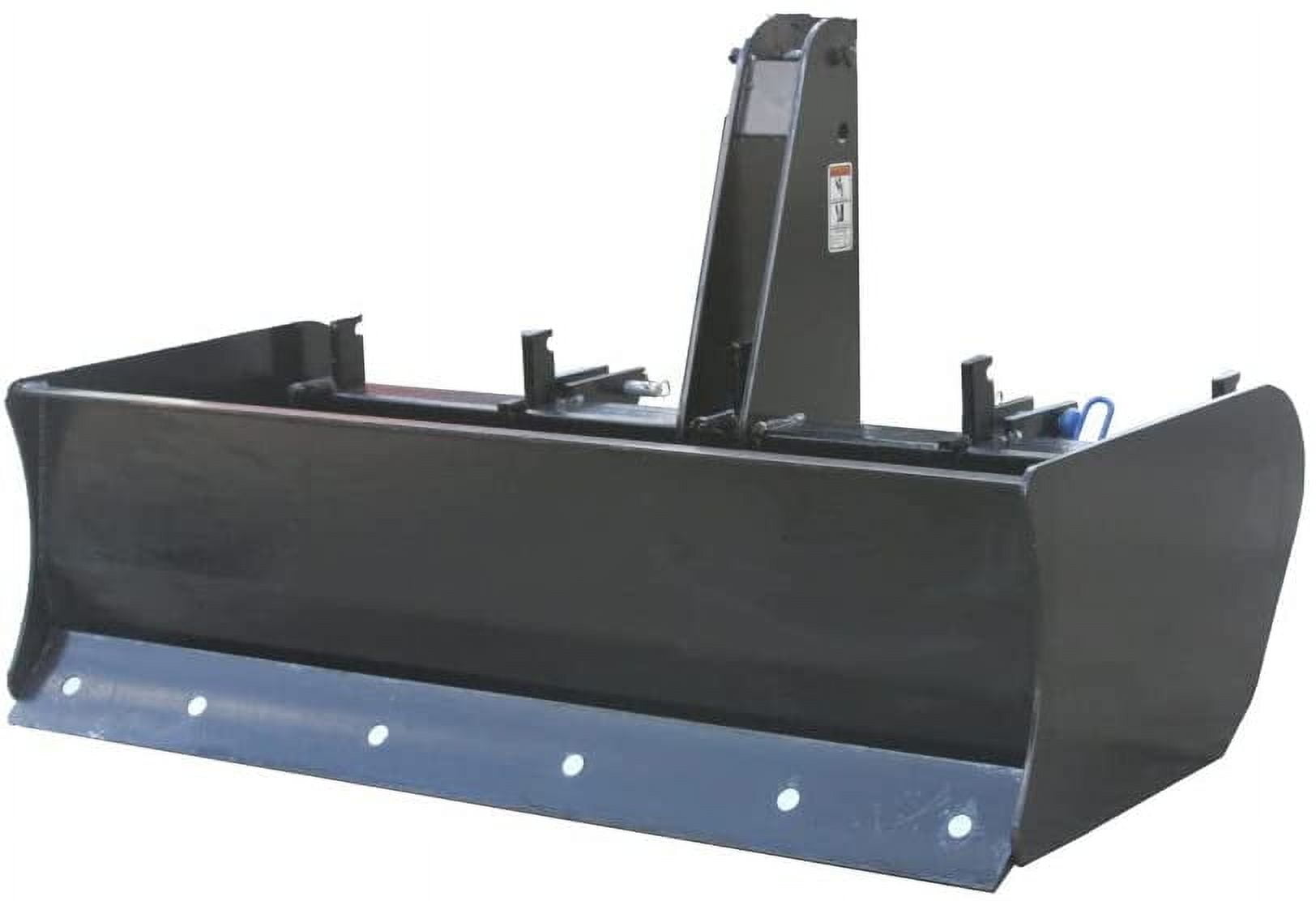 5' FT Heavy Duty Ranch Box Blade Scraper by Rancher Supply – Cat. 1 Double Pull-Pin Hook Up 3 ...