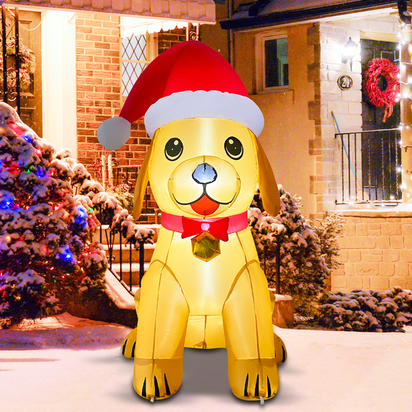Christmas Dog Inflatables