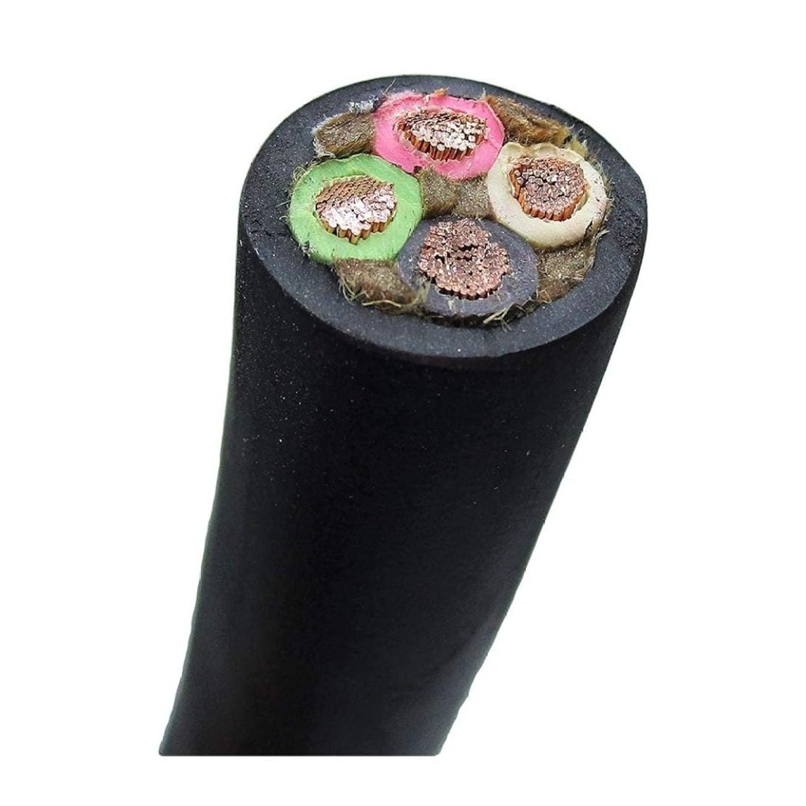 5' FT. LzerLyh 6/4 SOOW Wire Cord Cable, 6 Gauge 4 Conductor. Heavy ...