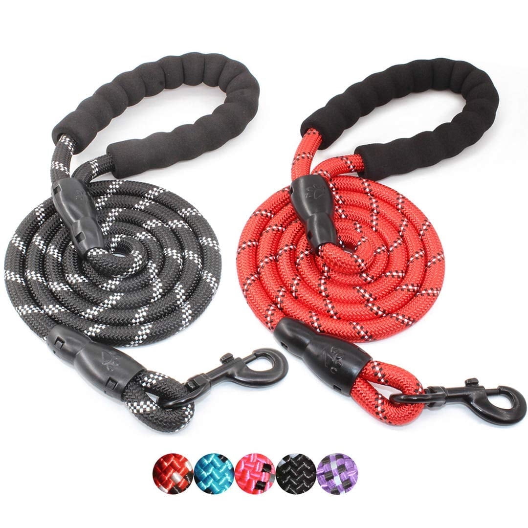TiokMc Rope Dog Leash for Medium and Large Dogs up to 150 lbs ...