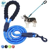 5 FT Strong Dog Leash Rope with Comfortable Padded Handle Reflective ...