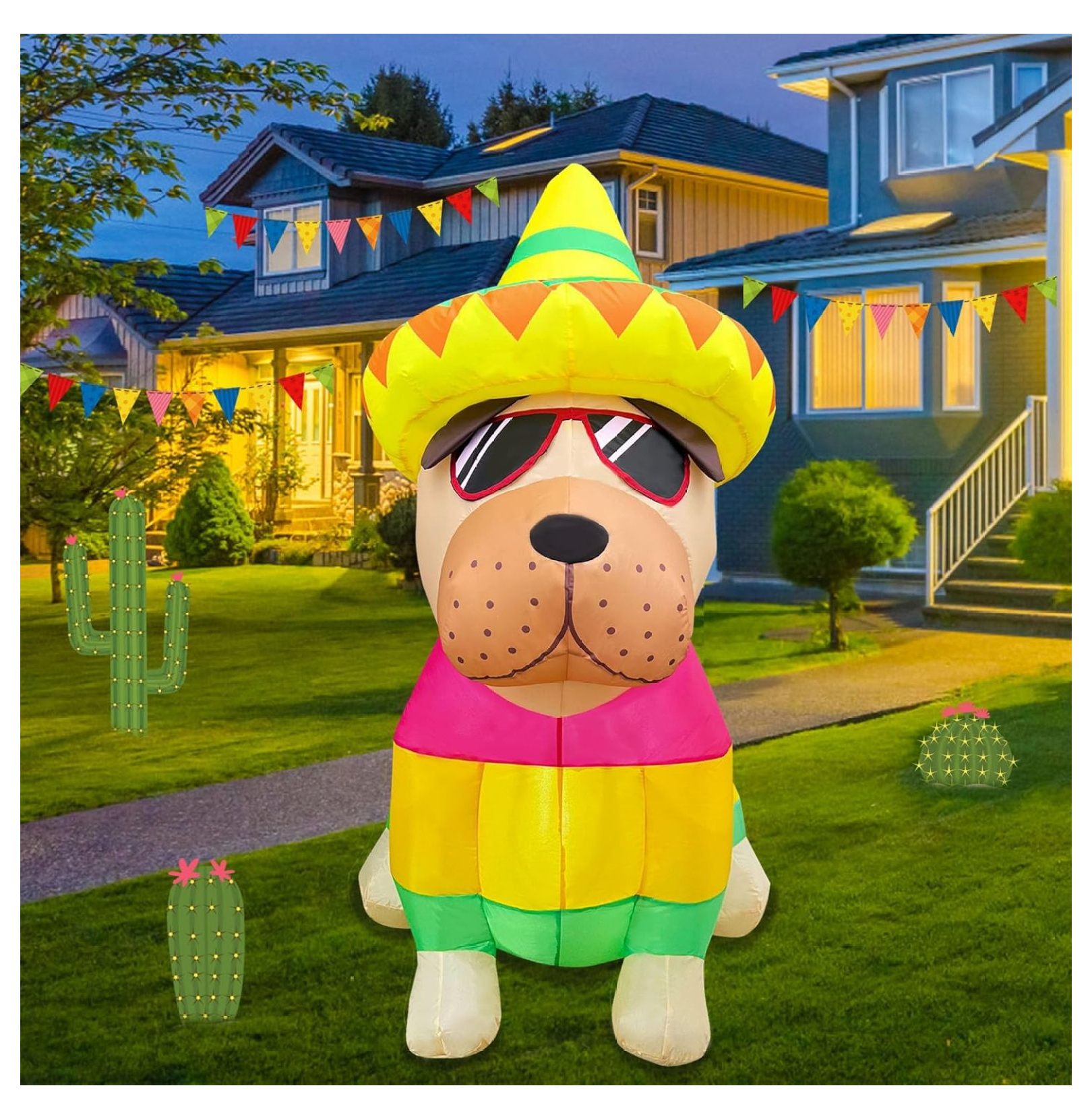5 FT song xiang Cinco De Mayo Inflatables Outdoor Decorations, with ...