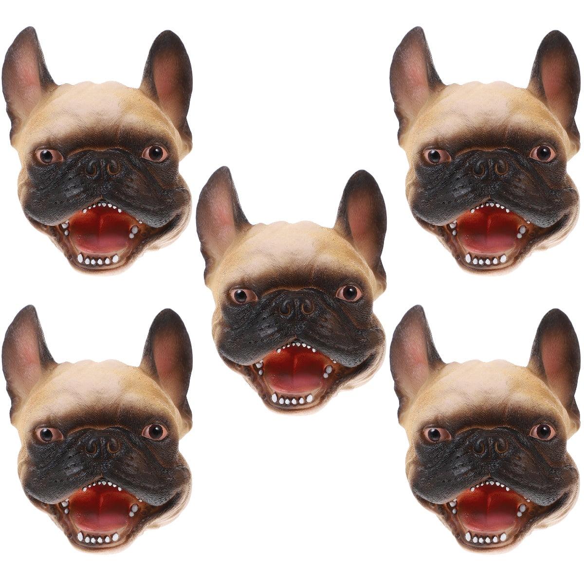 5 Favors Kung Fu Dog Boxing Hand Puppet Puppets Child Light Brown ...