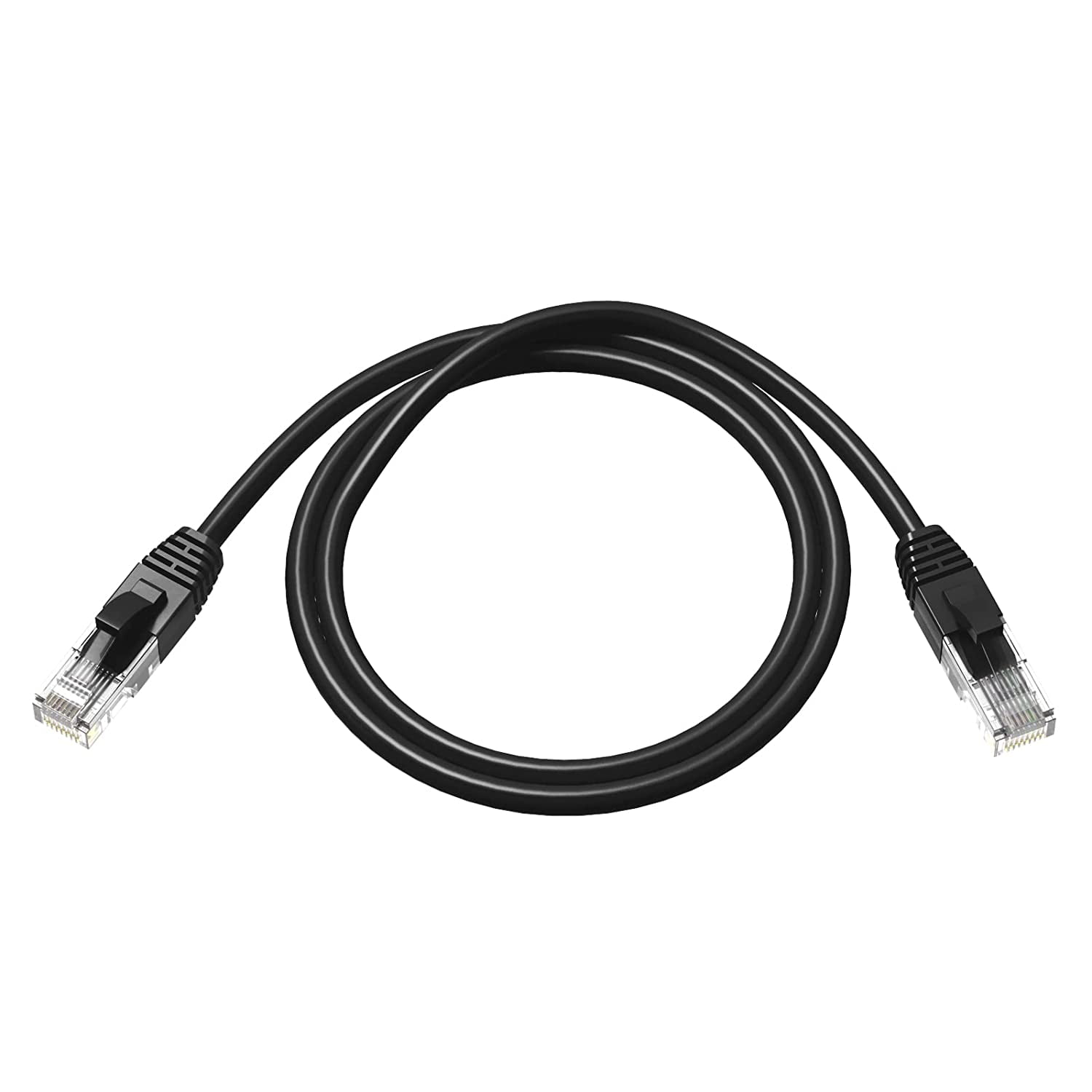 5 Feet (5-Pack) CAT 5e Ethernet Patch Cable, RJ45 Computer Network Cord ...