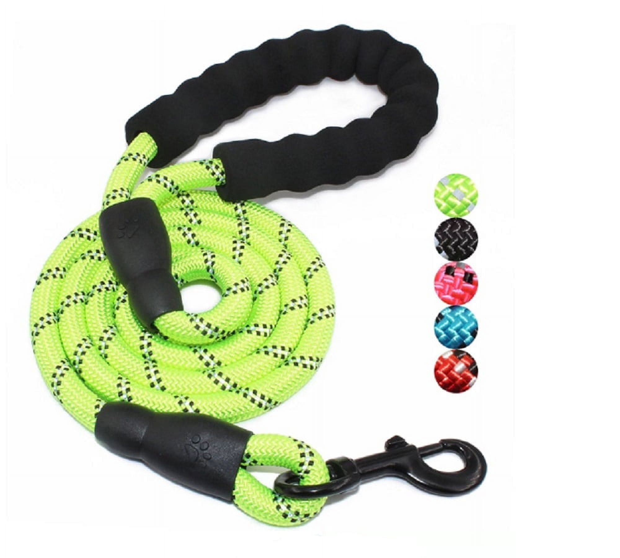 TIKA Strong Nylon Dog Leash for Medium and Large Breeds - 5ft with ...