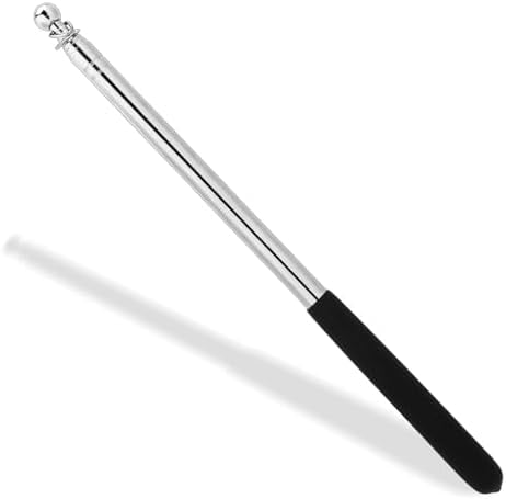 5 Feet Telescopic Handheld Flagpoles, Stainless Steel Extendable ...