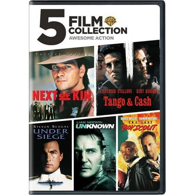 5 Film Collection: Awesome Action (DVD) - Walmart.com