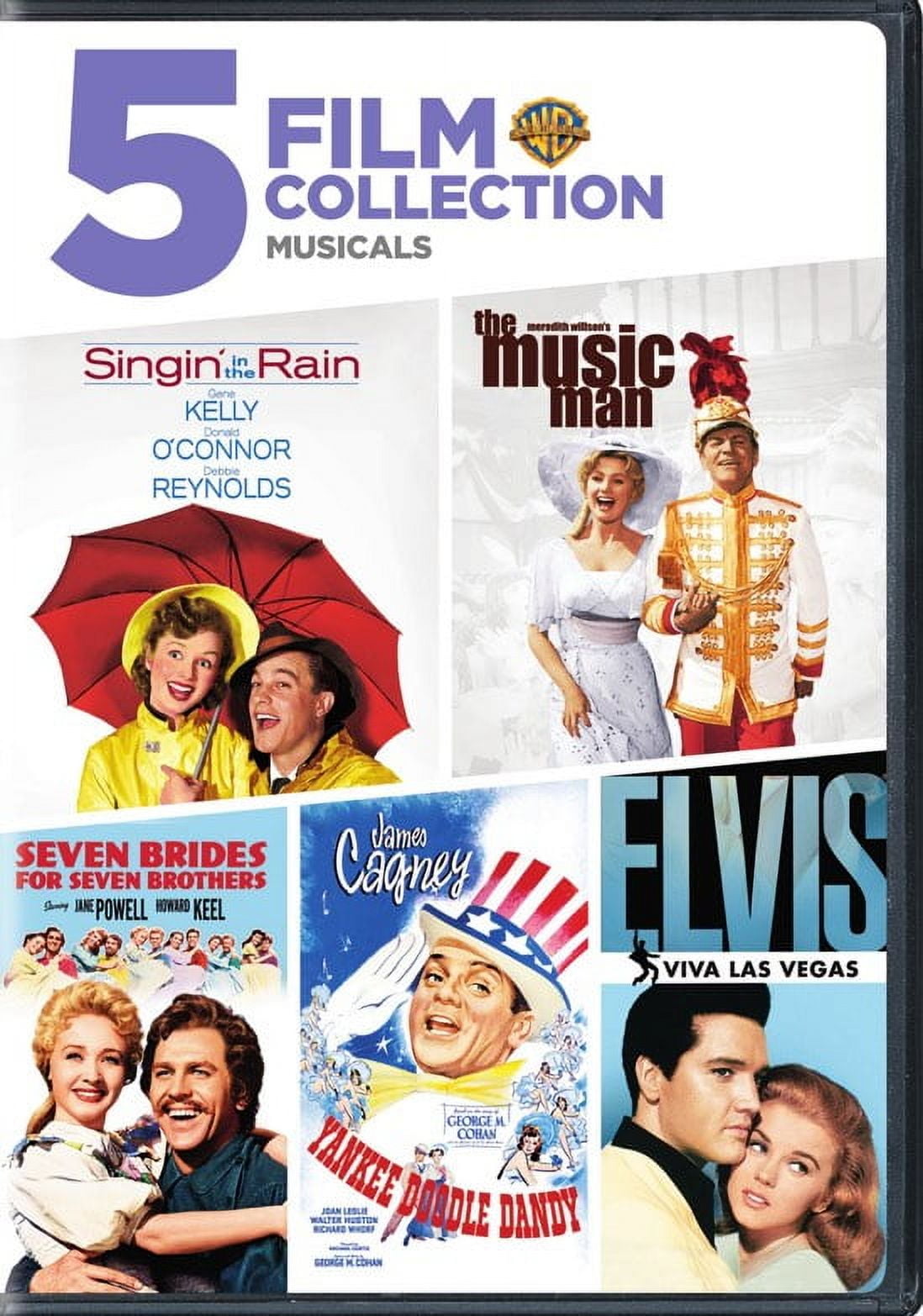 Warner Home Video: 5 Film Collection Musicals - Movie Set (DVD), Music ...