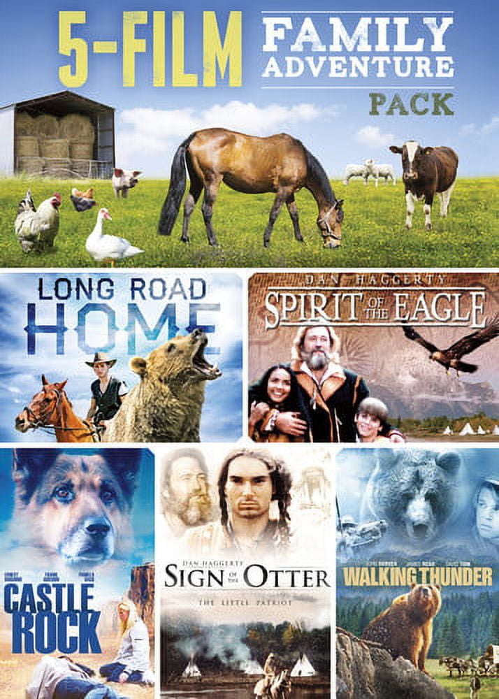 5-Film Family Adventure Pack: The Complete Series (DVD) - Walmart.com
