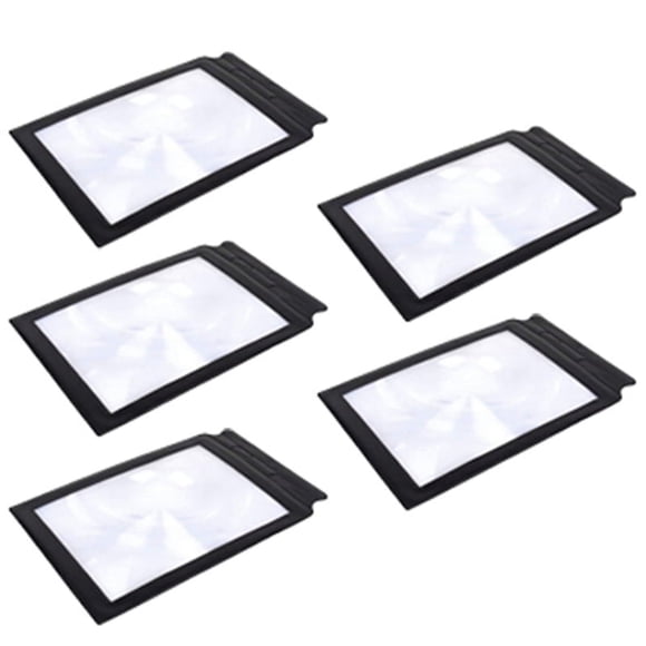 Magnifying Sheets and Glasses for Reading and Precision Work