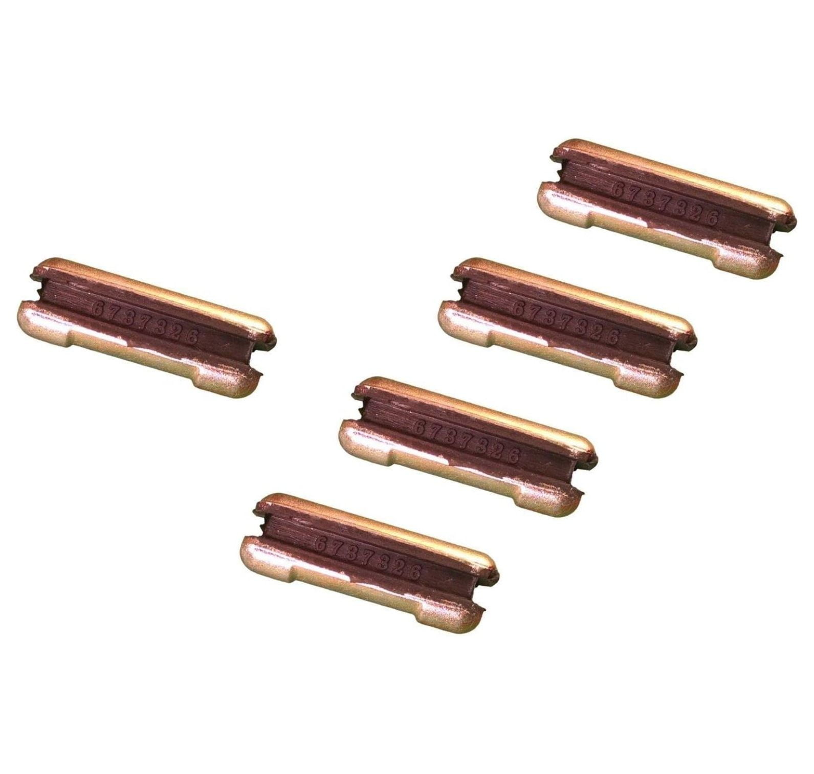 5 Flex Pins, Fits Many Bobcat Backhoe, Skid, Bucket Teeth- 6737326F ...