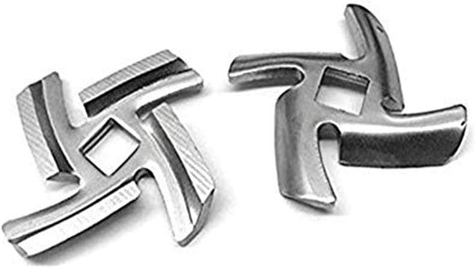 5# Food Meat Grinder Blade Stainless Steel Knife Cutter Compatible with ...