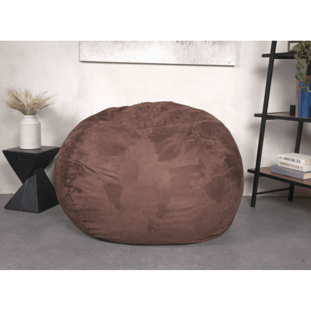 5-Foot Comfortable High-Density Shredded Foam Bean Bag Chair for Kids ...