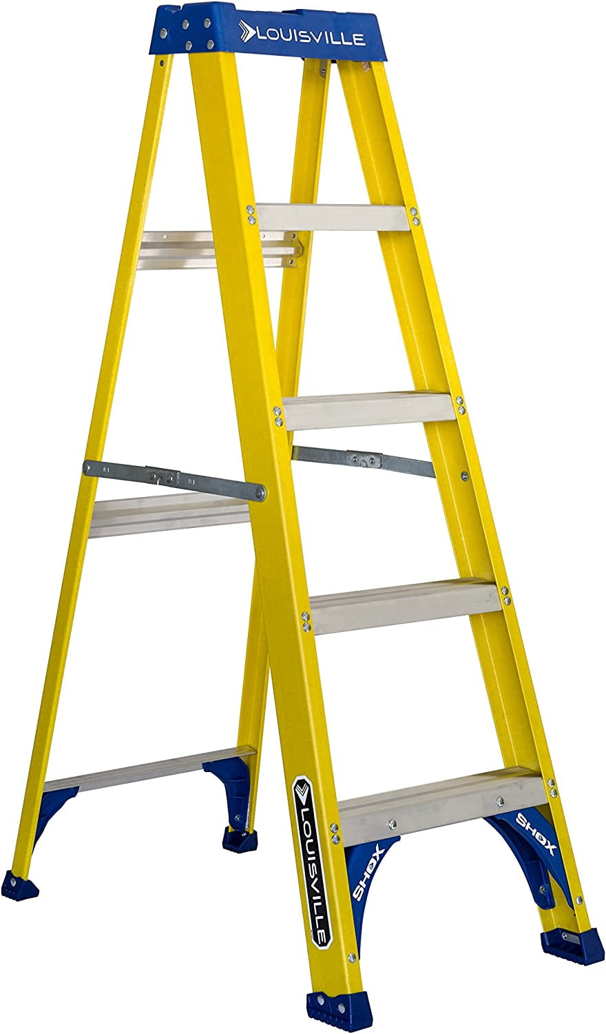 5-Foot Fiberglass Step Ladder, 250-Pound Load Capacity, Type I, FS2005 ...