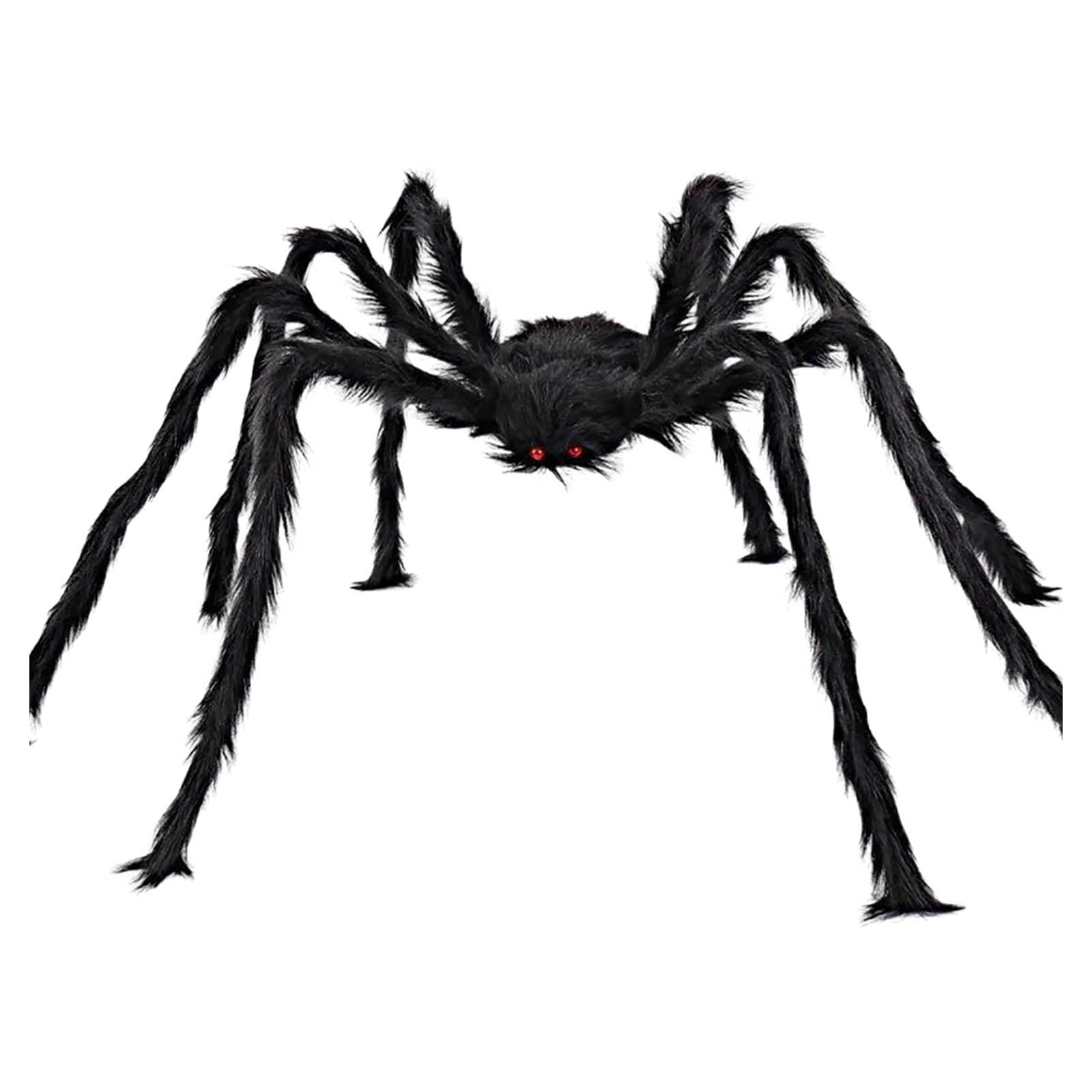 5 Foot Giant Halloween Spider - Extra Large Realistic Scary Spider ...