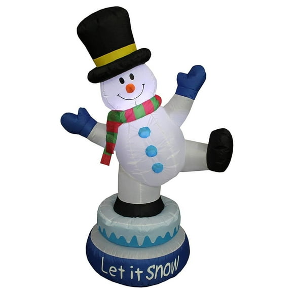 Inflatable Snowmen Outdoor Decor for Festive Holiday Displays