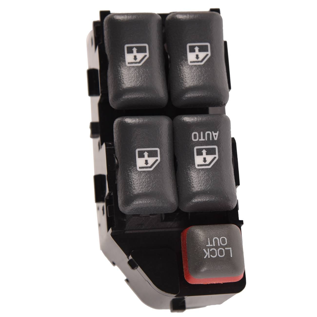 5 Front Left Power Window Switch - Black - -5 Buttons Front Left Power ...